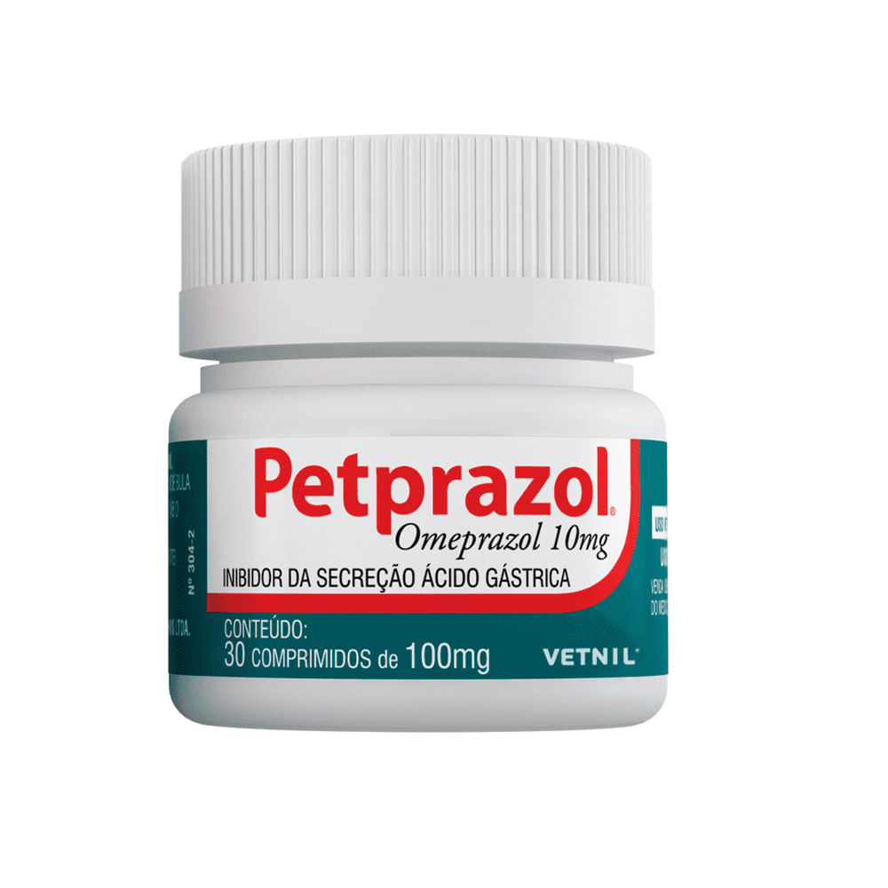 Pet Prazol 10 mg - 30 comprimidos