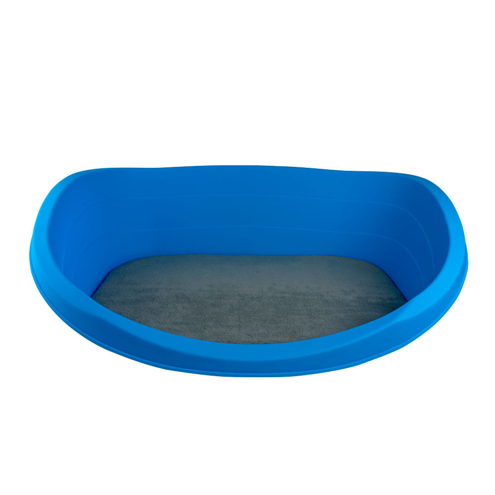 Basa Cama Sleepy L + Colchoneta Celeste - Tienda Go Pet Online