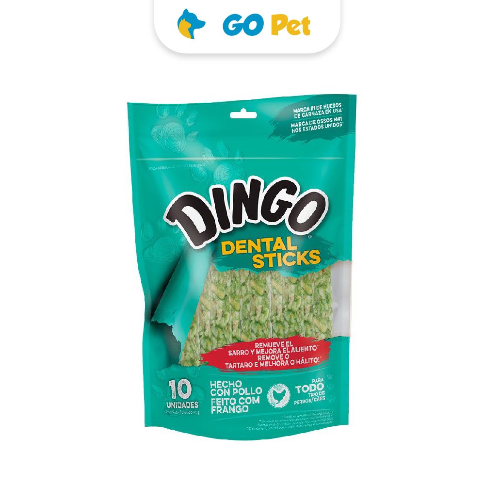 DINGO Dental Sticks x 10 Un - Tienda Go Pet Online