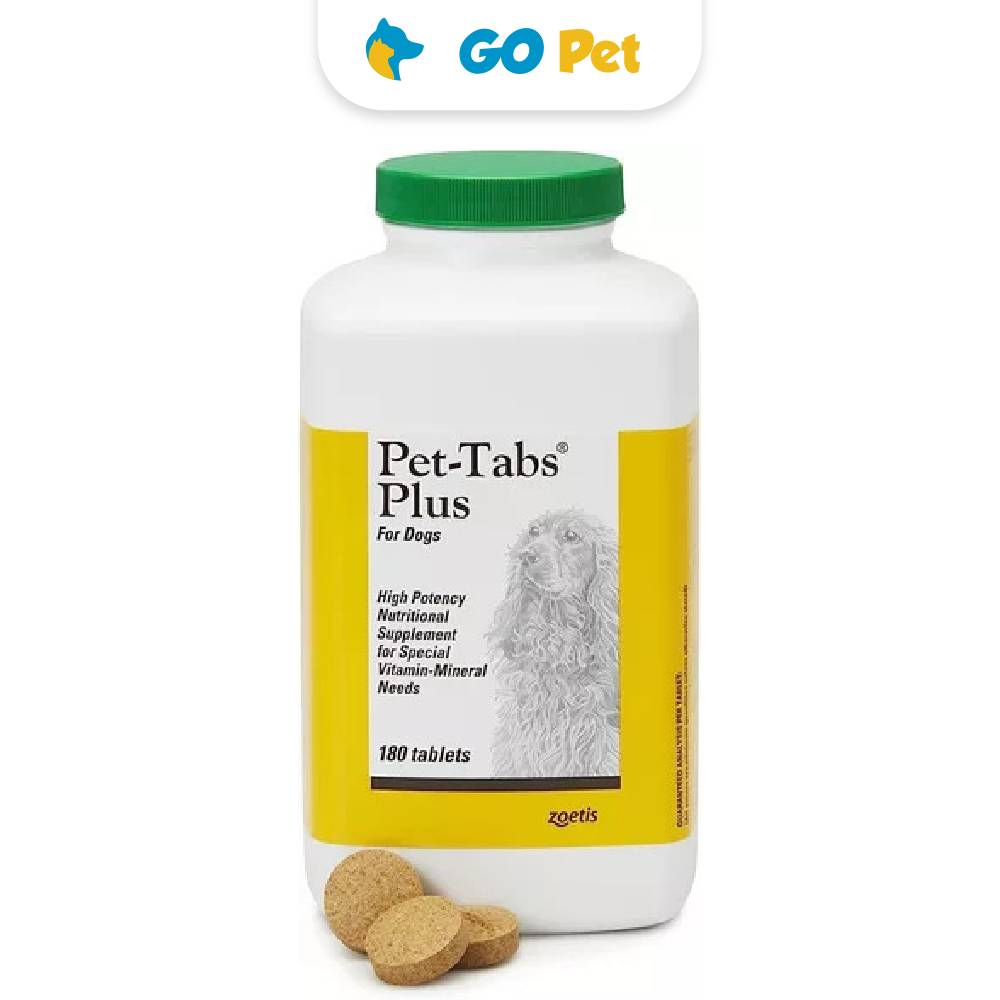 Pet Tab Plus x 180 Tab - Suplemento Vitamínico - Tienda Go Pet Online