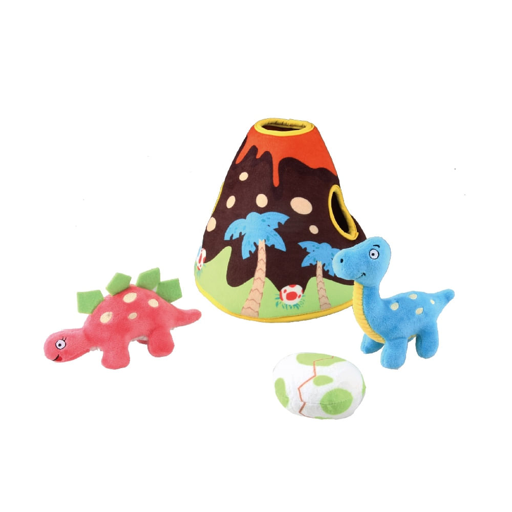 Ludipek Gigwi Hide N' Seek Volcano Parque Volcán con Dinosaurios y Huevos - Tienda GO Pet Online