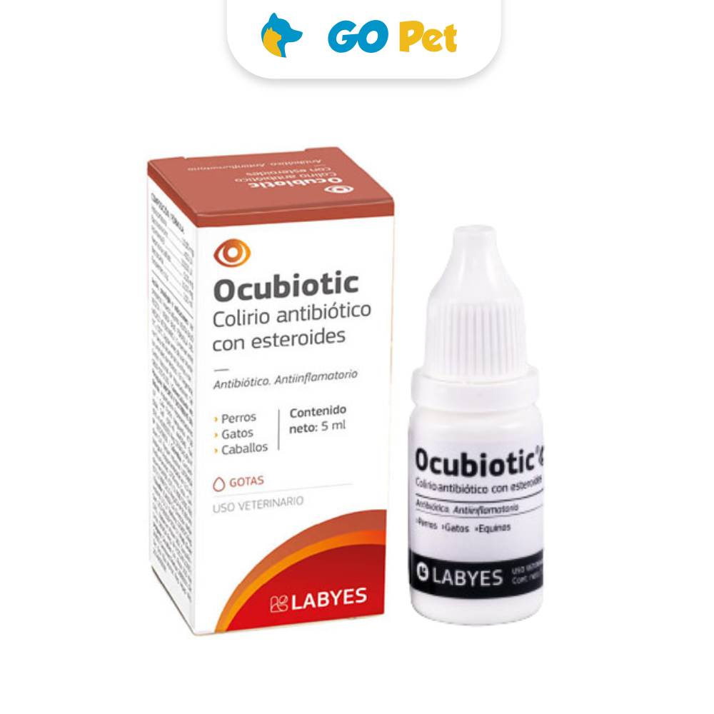 Labyes Ocubiotic con Esteroides 5 Ml - Colirio Antibiótico - Tienda GO ...