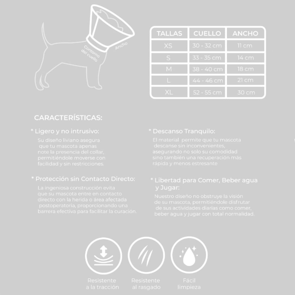 LMB Collar Isabelino de Tela Reversible - Tienda GO Pet Online